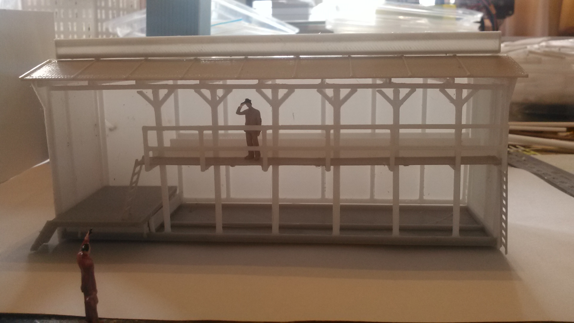 3D file HO scale Lumber Racks・3D print design to download・Cults